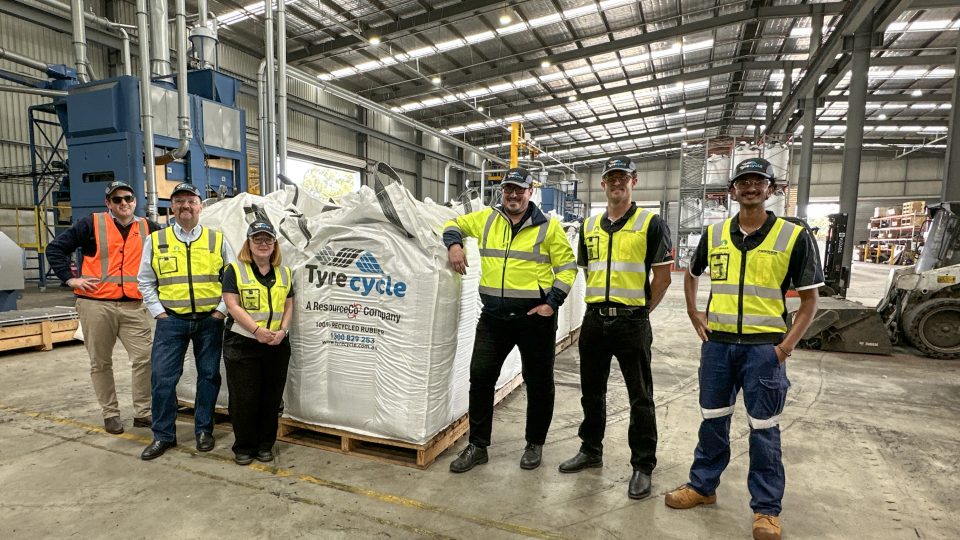 Australia’s First OTR Tyre Plant Opens in WA – TyreCycle