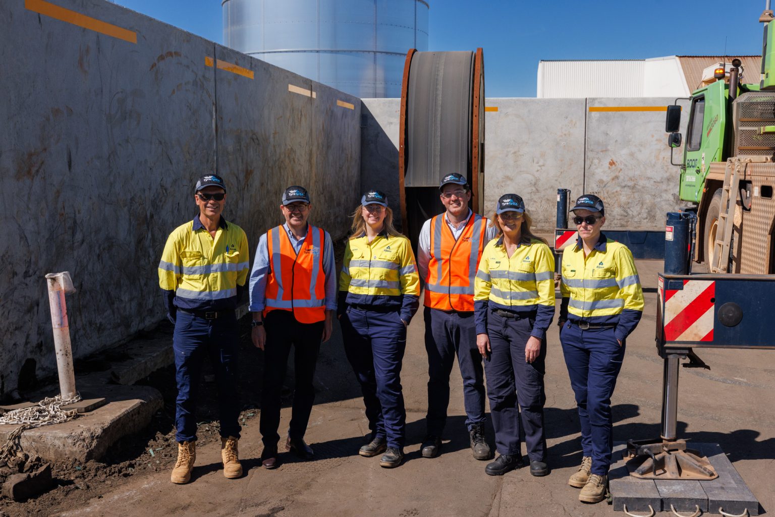 Australia’s First OTR Tyre Plant Opens in WA – TyreCycle